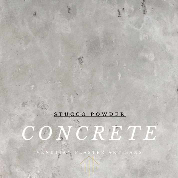 CONCRETE STUCCO POWDER – VenetianPlasterArtisans